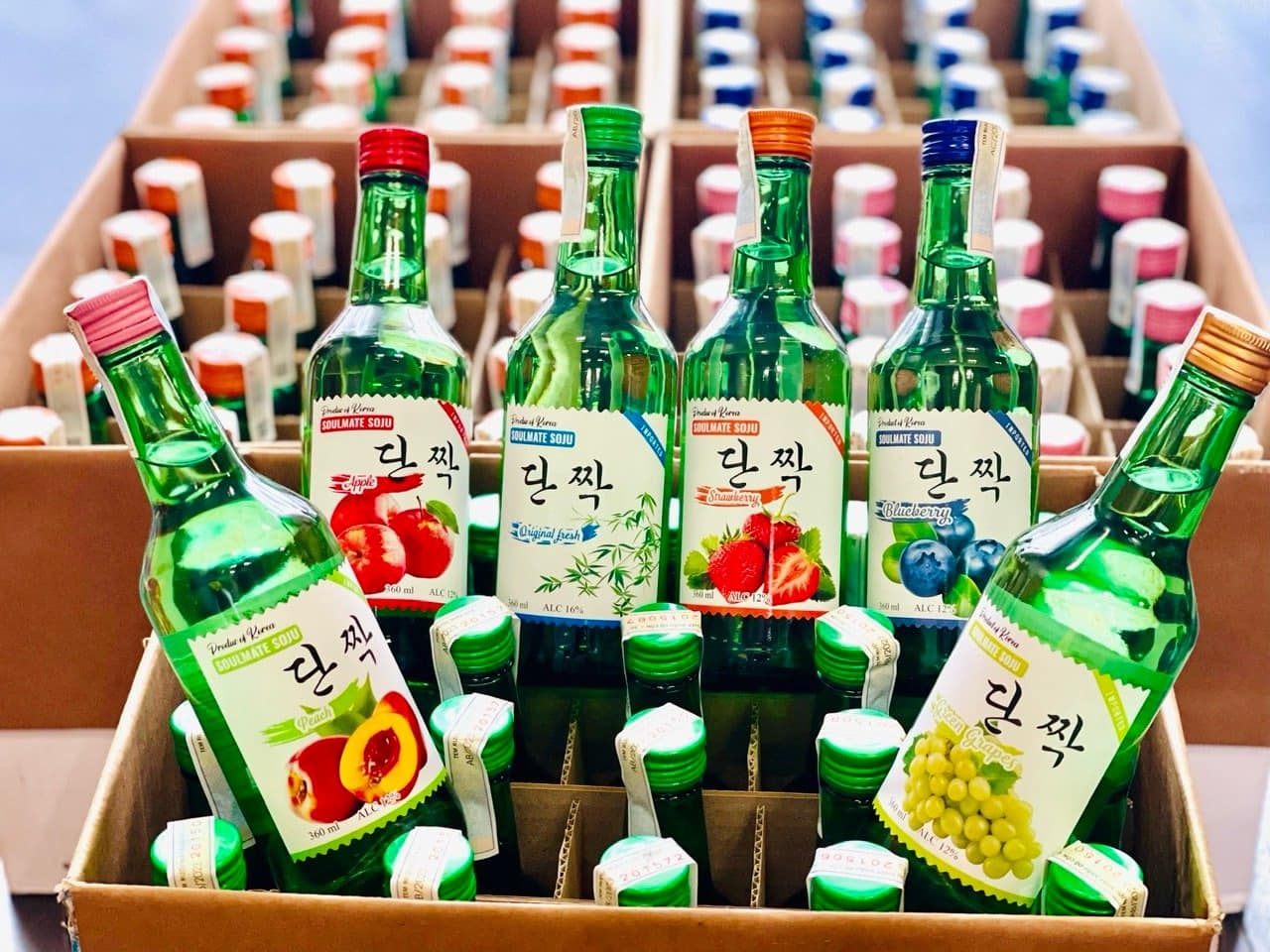Combo 6 vị Soju Hàn quốc